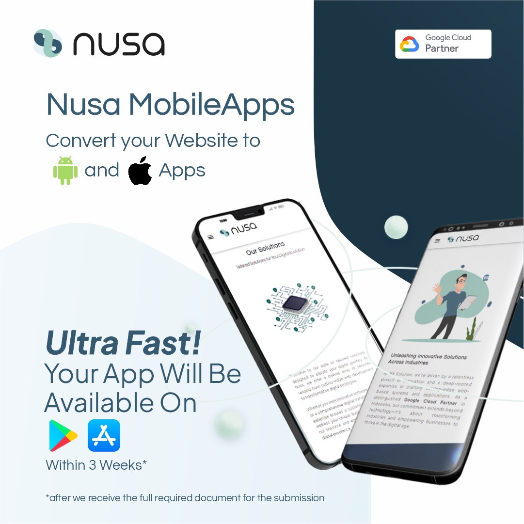 Nusa MobileApps – Exclusive Package - Nusa